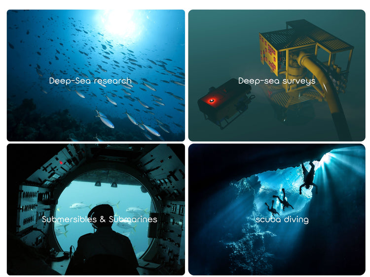 Pressure-resistant 3000m underwater ip camera for deep sea operation ...