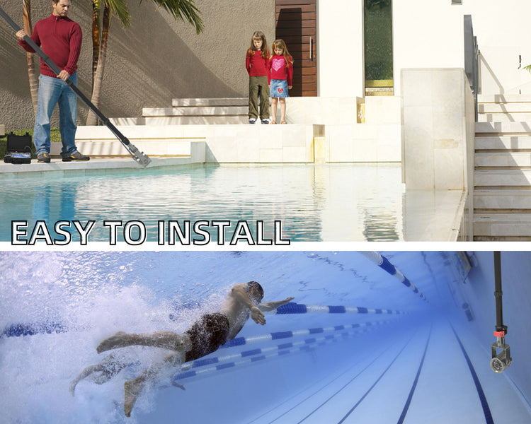 Portable Underwater camera with retractable pole and PC control box ki ...