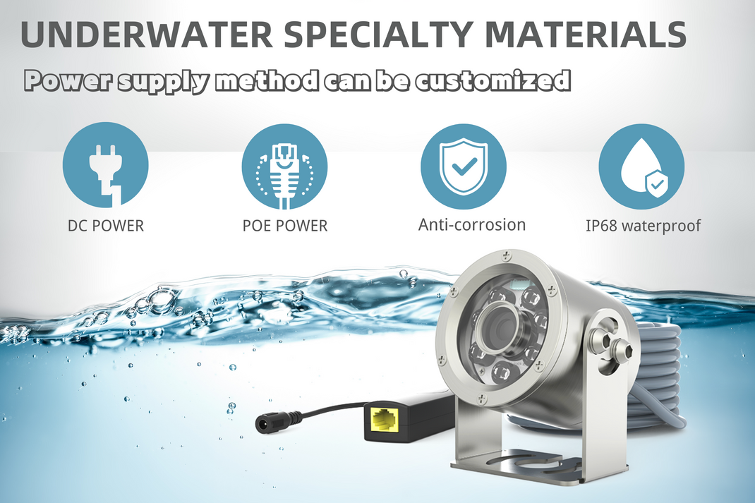 Underwater scientific research, aquaculture, live broadcast Using a hi ...