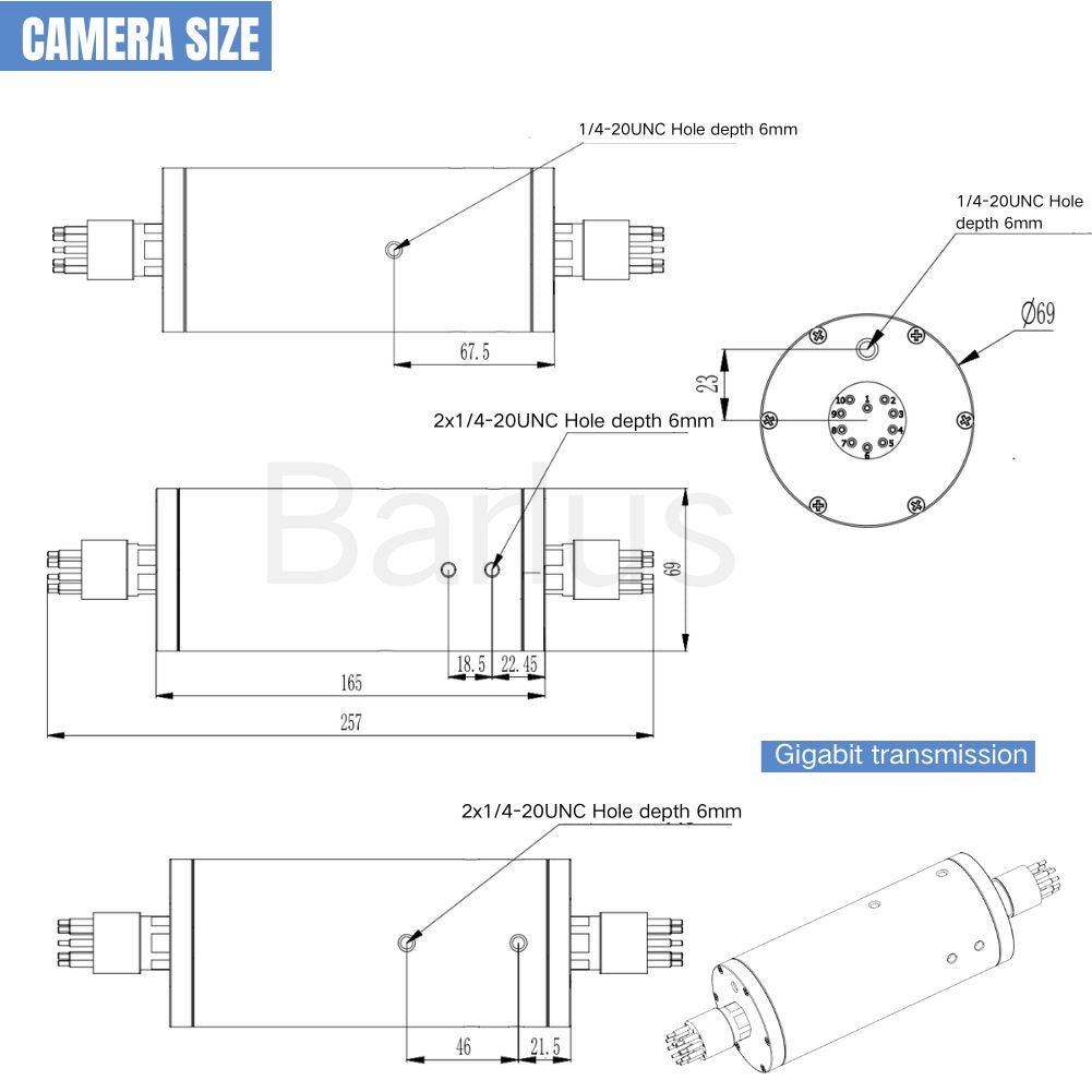 Underwater Camera Signal Booster Transmission up to 400m – Barlus